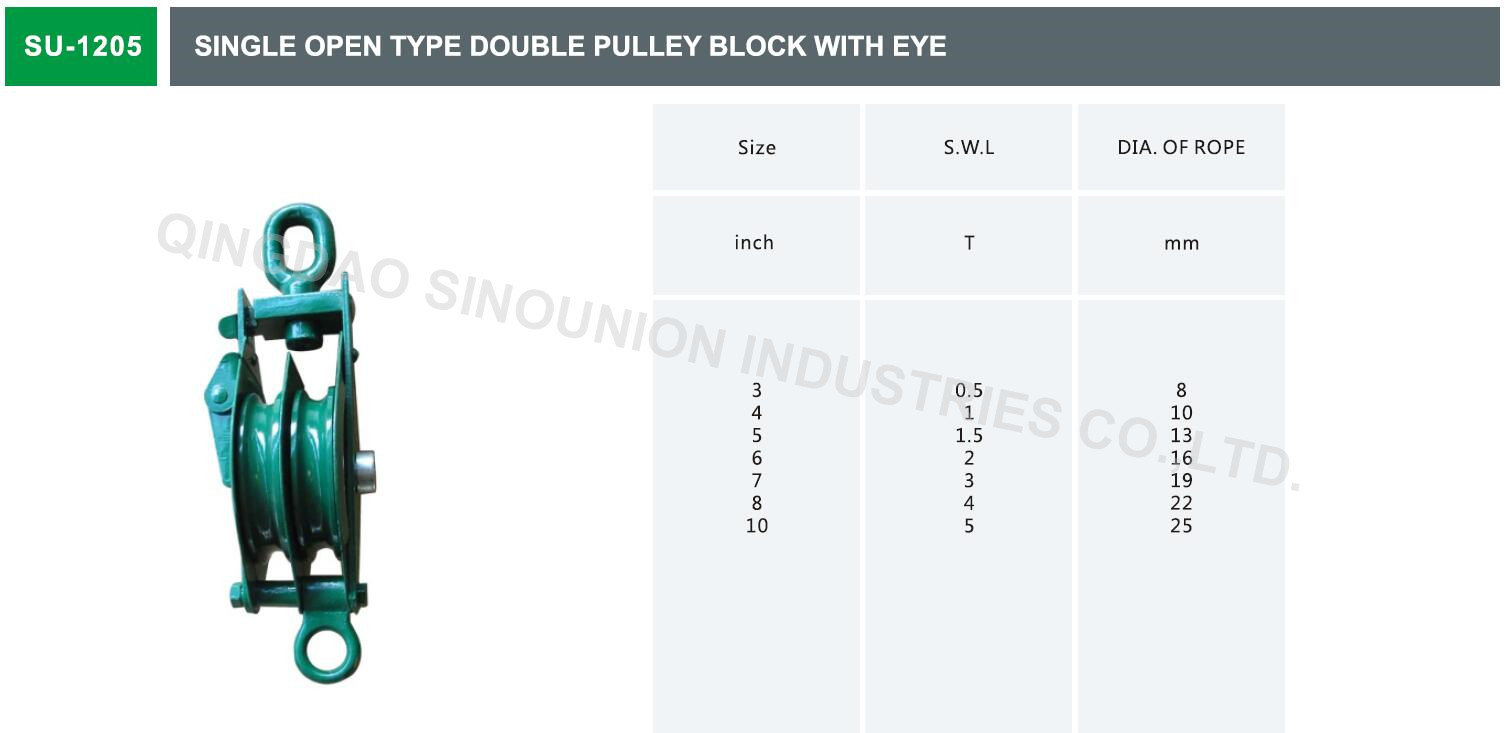 Sinounion Industries-PULLEY BLOCK