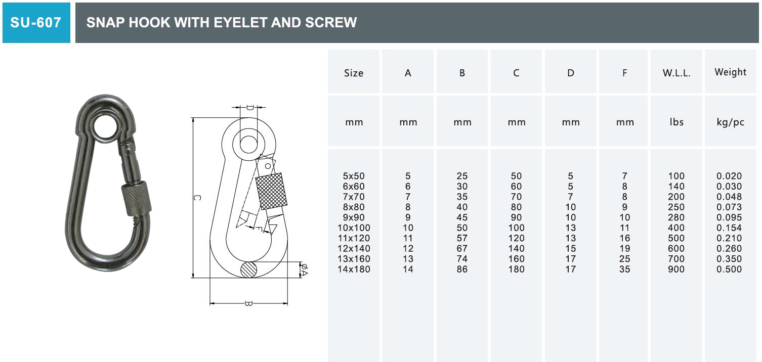 Sinounion Industries-SNAP HOOK